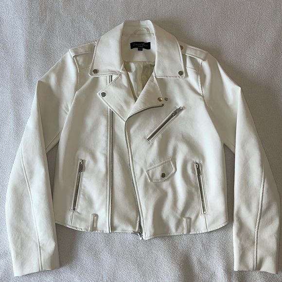 Love Tree | Jackets & Coats | Love Tree Faux Leather Jacket | Poshmark